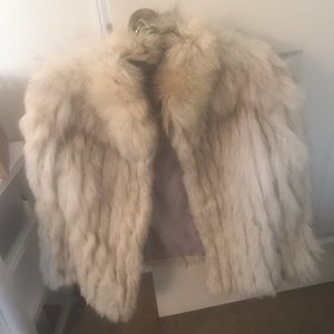 Saga Furs Jackets & Coats | Genuine Saga Silver Fox Fur Coat Short Jacket Real | Poshmark